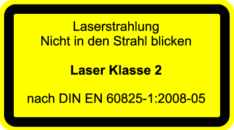 Kreuzlaser, rot, 650 nm, 60 °, 10 mW, 24 V DC, Ø20x80 mm, Laserklasse 2 ...